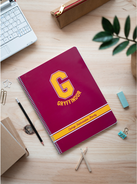 Grupo Erik A4 Grid Softcover Notebook Harry Potter Gryffindor